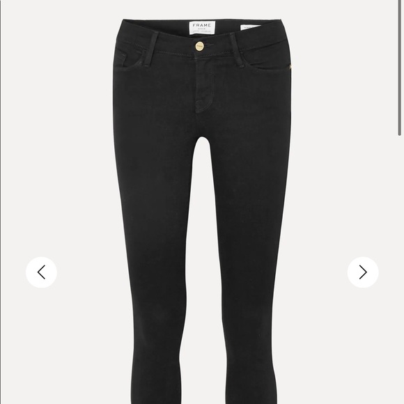 Frame Denim | Jeans | Frame Le Skinny Black Jeans | Poshmark